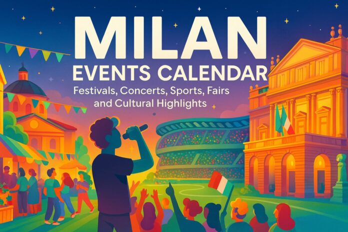 Milan Events Calendar: Festivals, Concerts, Sports, Fairs, and Cultural ...